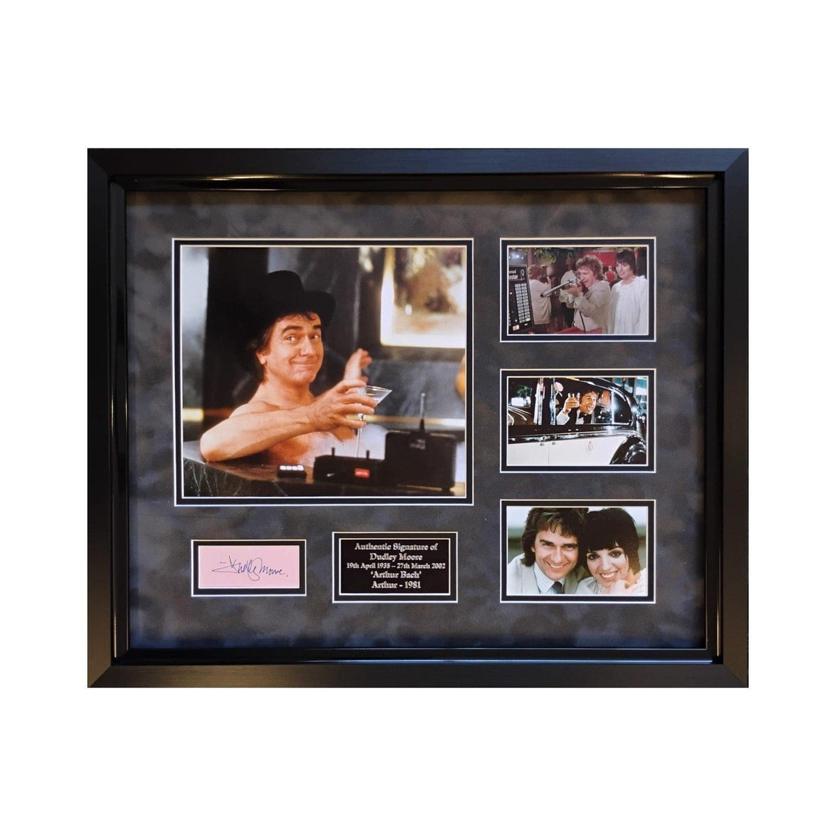 Dudley Moore Signed Arthur Display – bid4charities