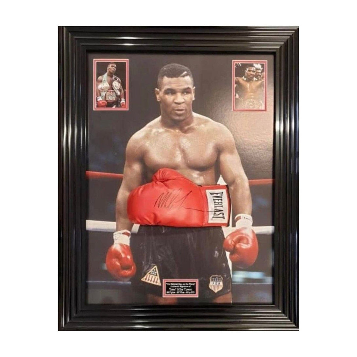 Iron Mike Tyson Signed Display – bid4charities