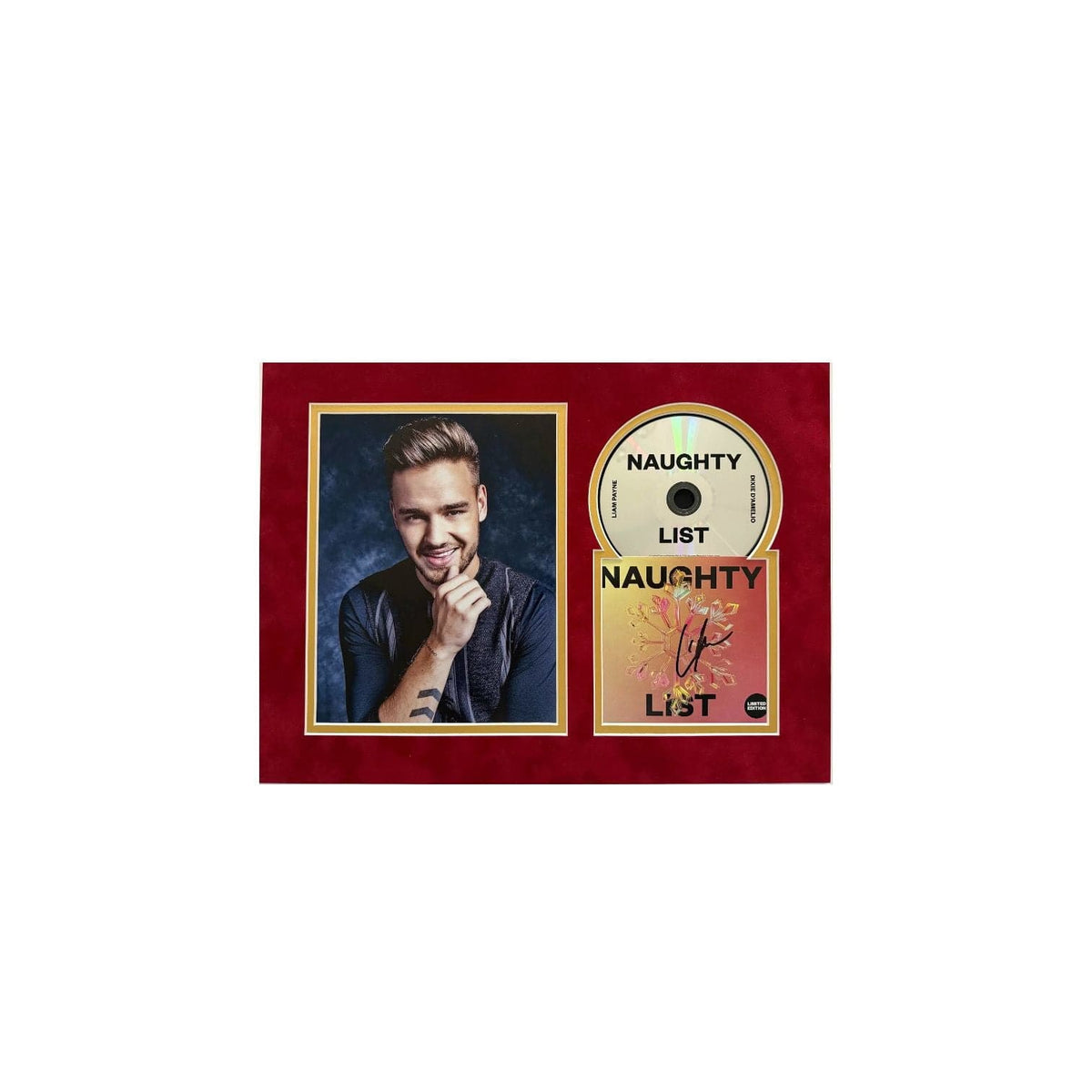 Liam Payne Signed CD Display – bid4charities