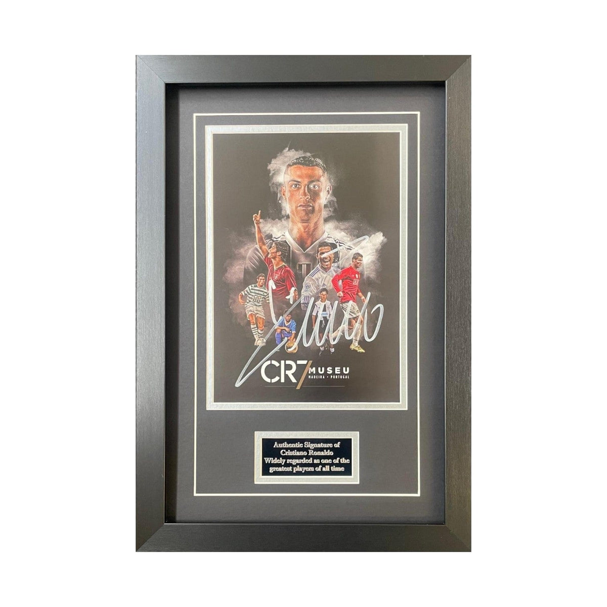 Cristiano Ronaldo Signed CR7 Photo Display [CR7] – bid4charities