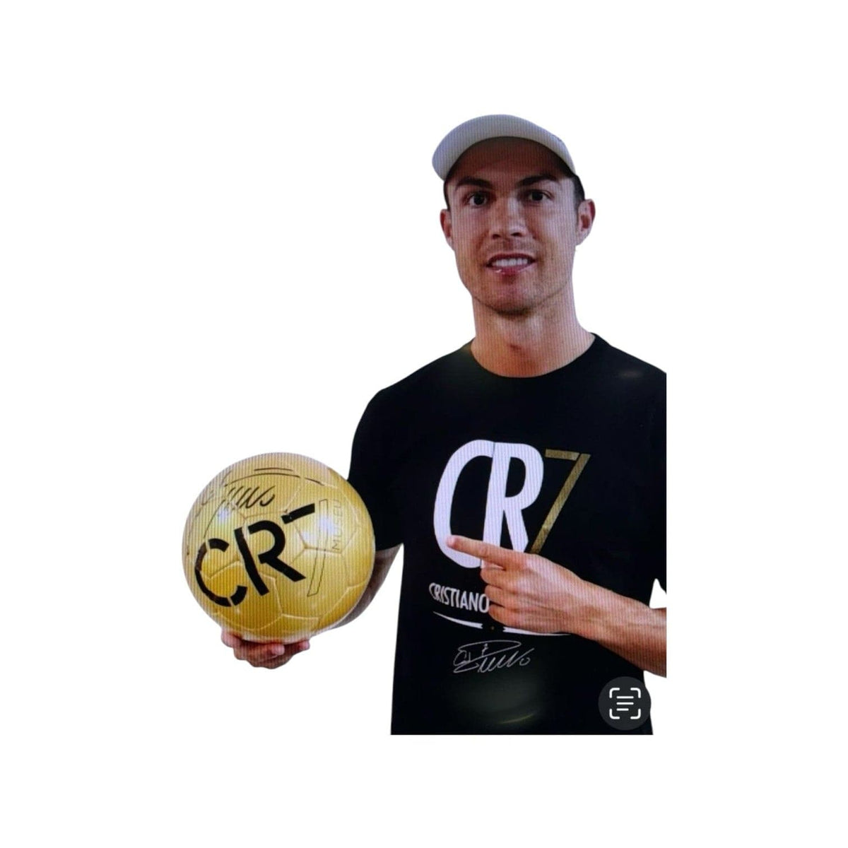 Cristiano Ronaldo Signed Football – bid4charities