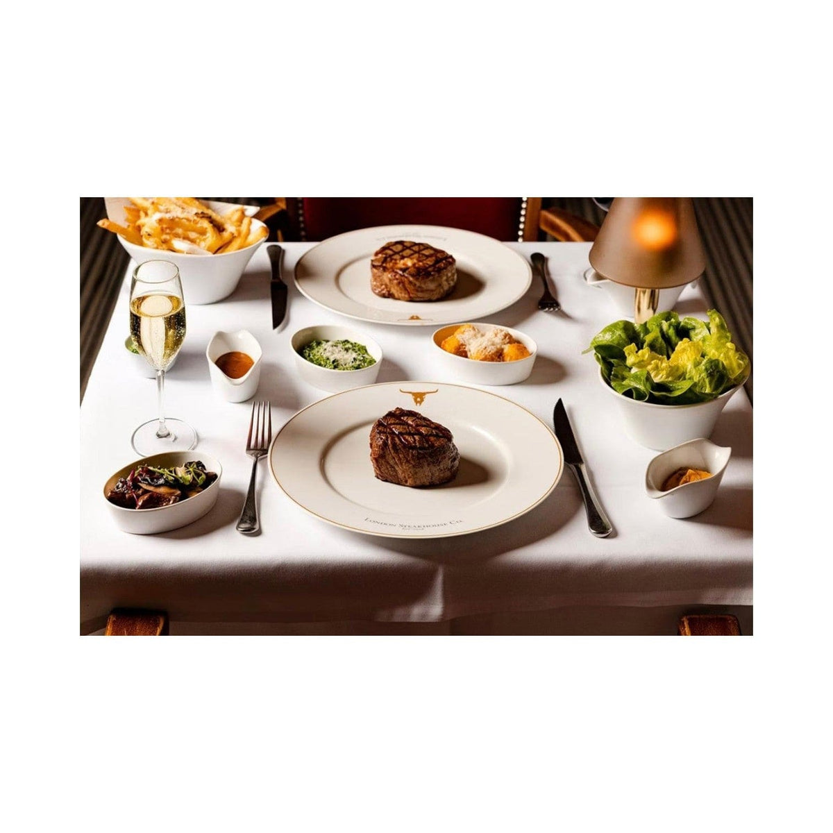 Four Course Dining Experience with Fizz for Two at Marco Pierre White ...