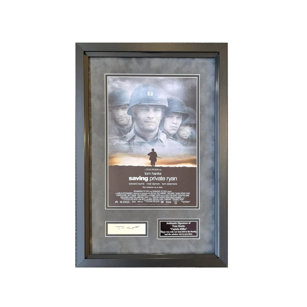 Saving Private Ryan Display Signed By Tom Hanks – bid4charities