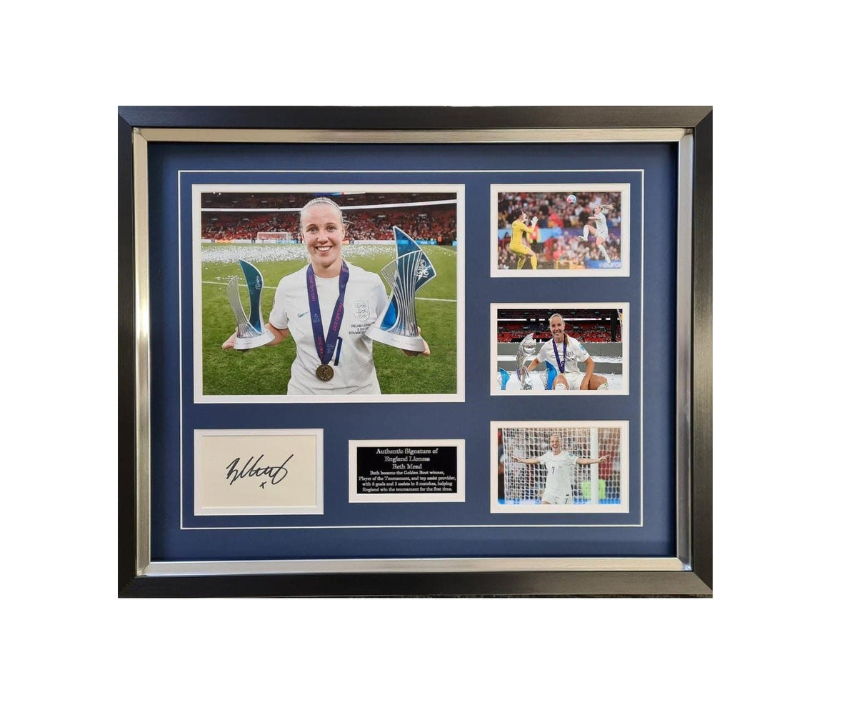 Beth Mead England Signed Display – bid4charities