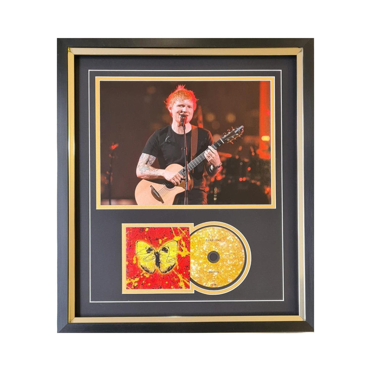 Ed Sheeran "SIGNED" Display – bid4charities
