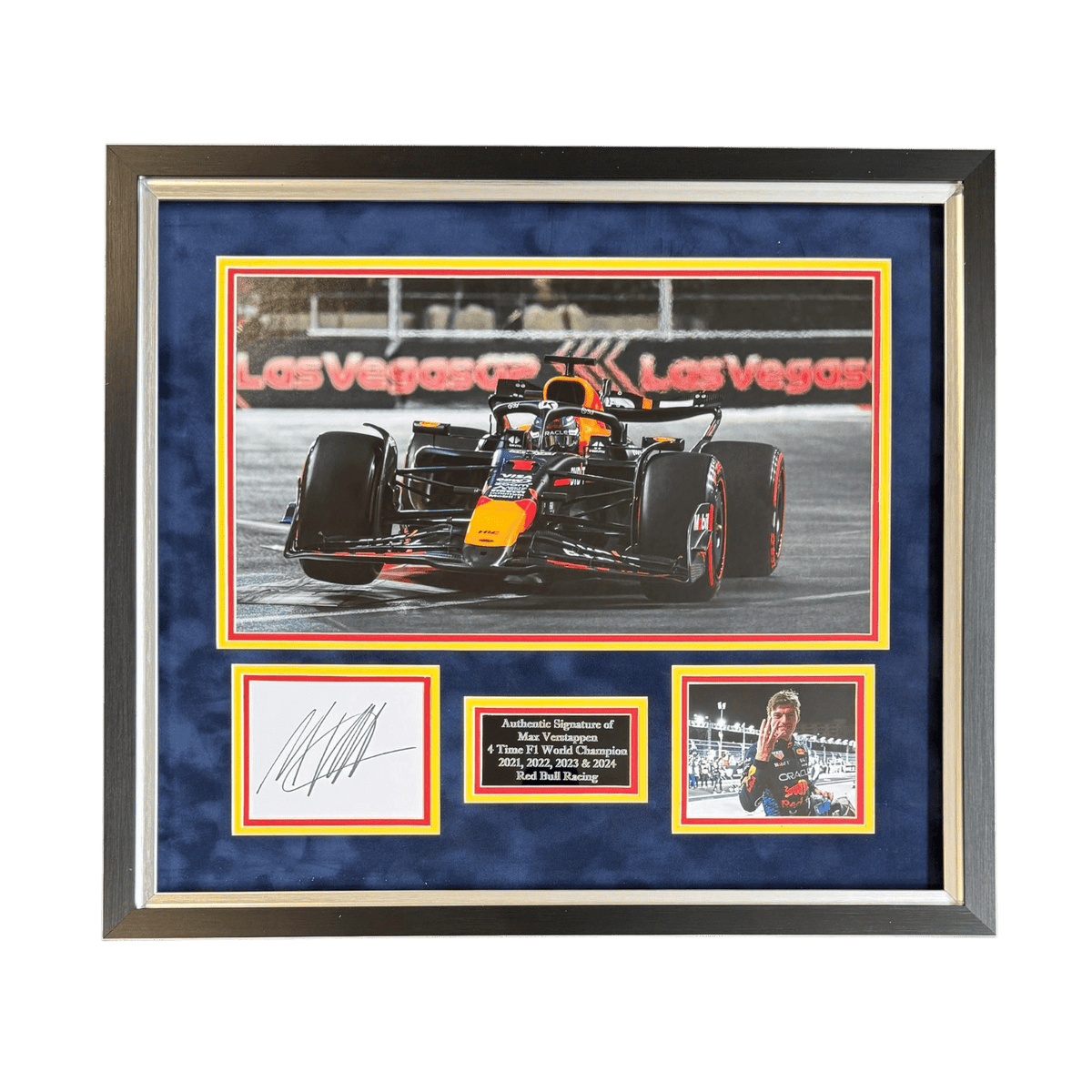Max Verstappen Red Bull Signed Display [CB] – bid4charities